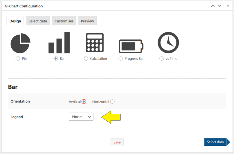 Bar chart from survey - GFChart