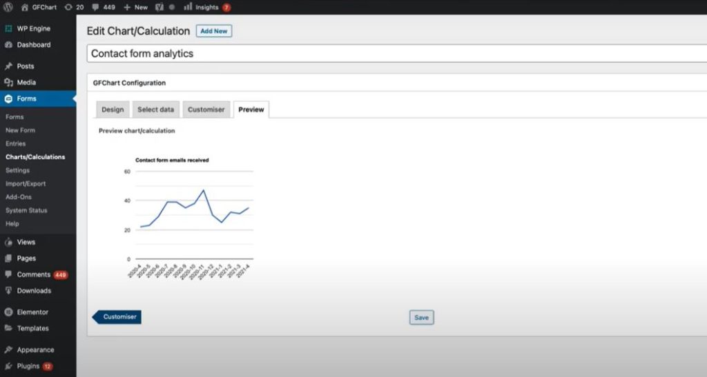 GFChart Charting vs Time Add-On v0.9