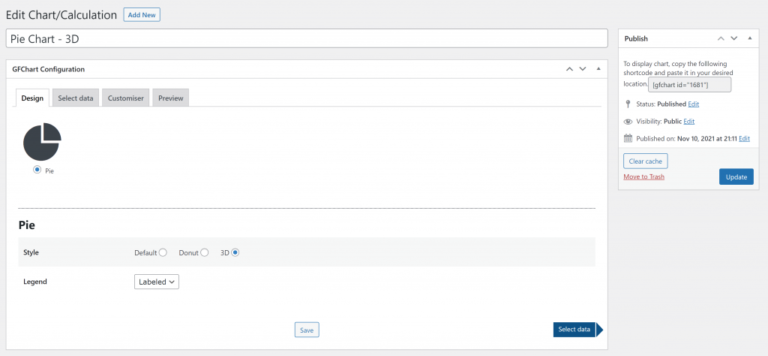 gfchart builder - GFChart